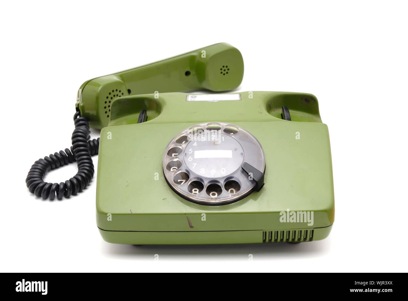 Old disk phone Cut Out Stock Images & Pictures - Alamy