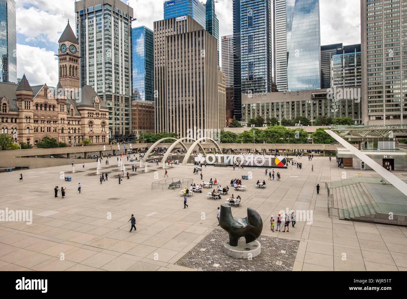 Nathan Philips Square Stock Photo - Alamy