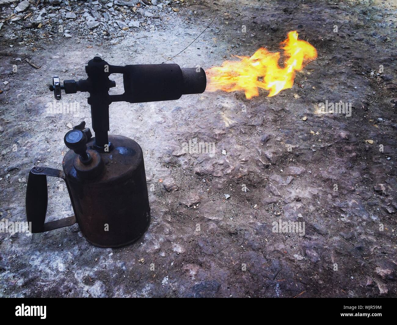 Old torch hi-res stock photography and images - Alamy