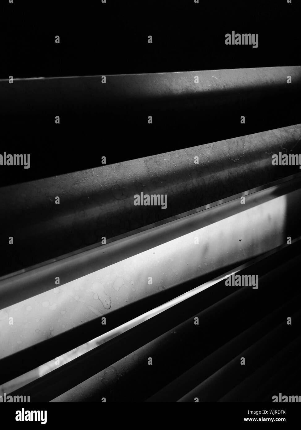 Blinds shadow Black and White Stock Photos & Images - Alamy