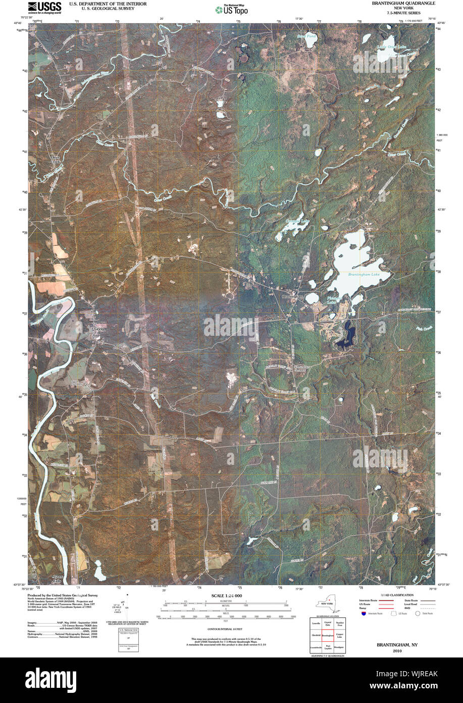 New York NY Brantingham 20100304 TM Restoration Stock Photo - Alamy