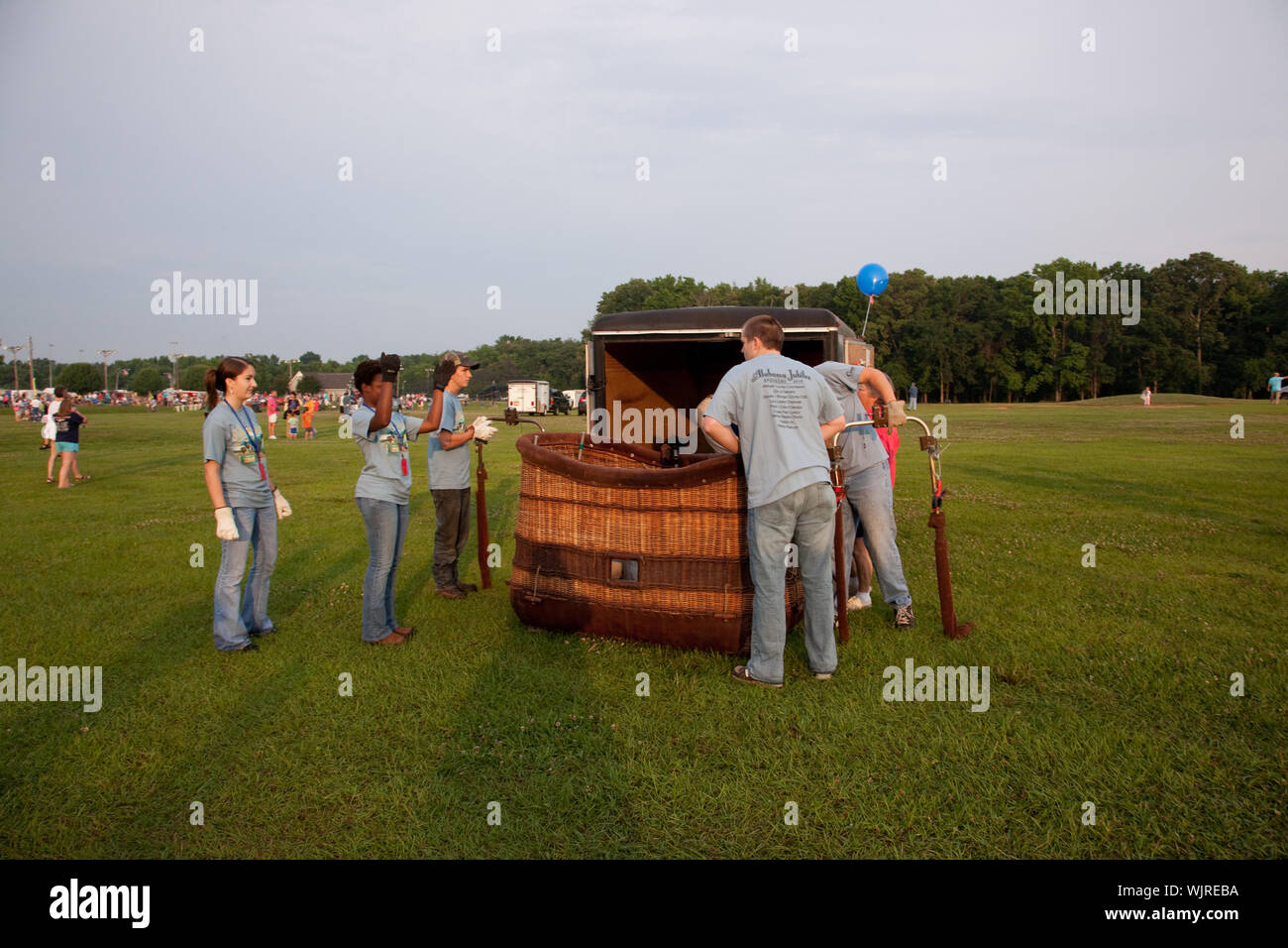 Hot Air Balloon Jubilee Festival, Decatur, Alabama Stock Photo - Alamy