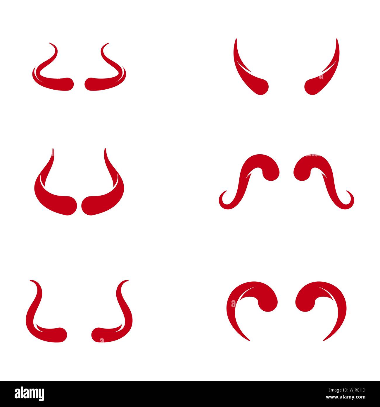 Evil horn hi-res stock photography and images - Alamy