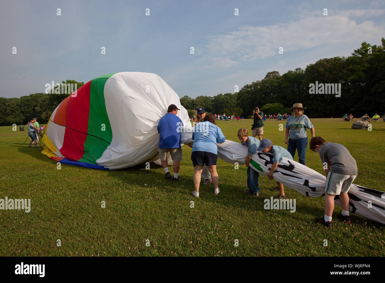 Hot Air Balloon Jubilee Festival, Decatur, Alabama Stock Photo - Alamy
