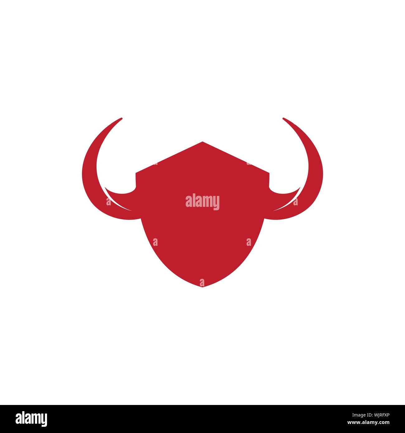 Taurus Logo Template vector icon illustration design Stock Vector Image ...