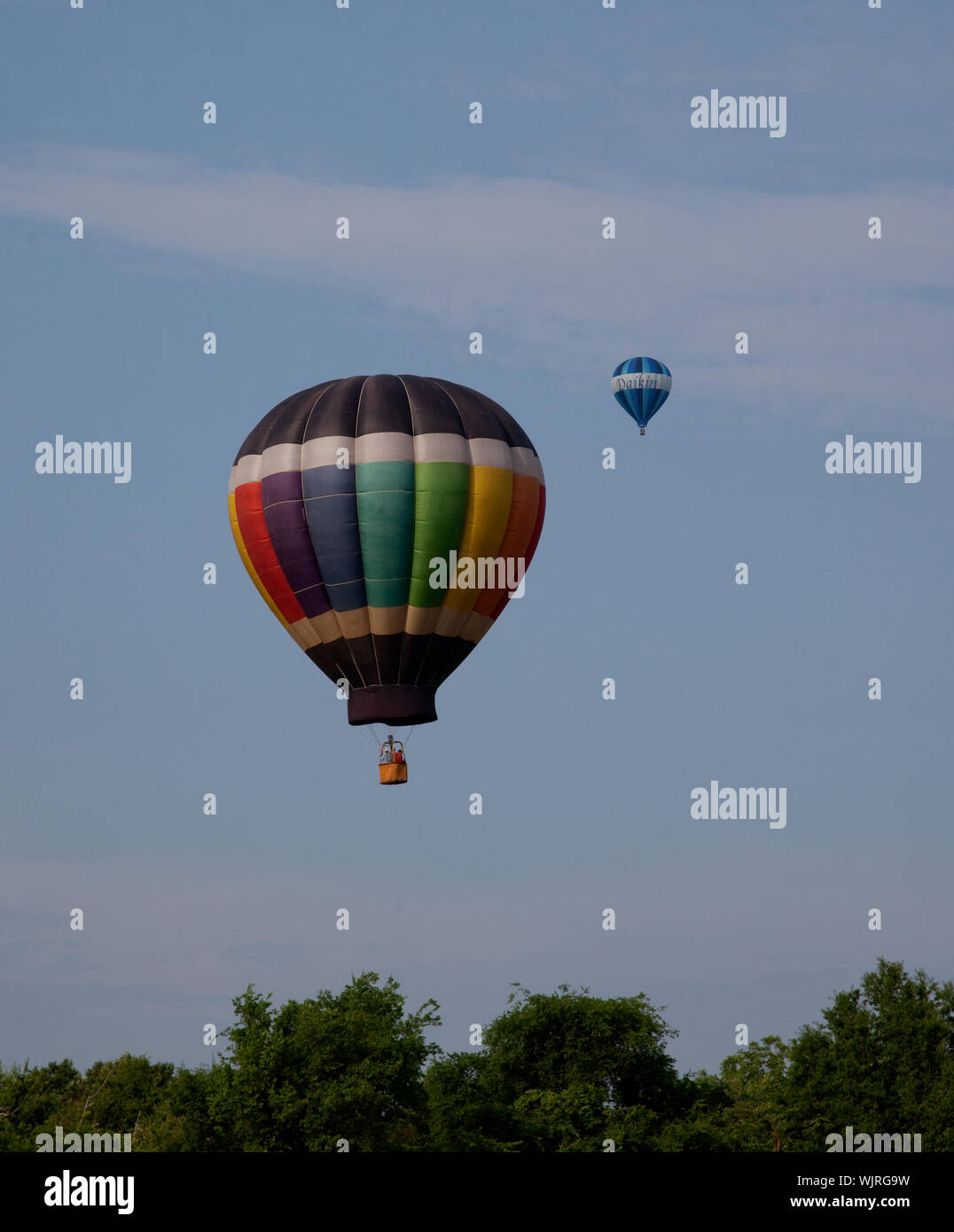 Hot Air Balloon Jubilee Festival, Decatur, Alabama Stock Photo - Alamy