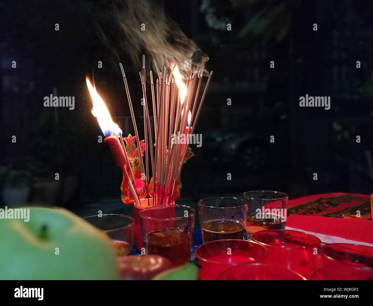 Chinese flame hi-res stock photography and images - Alamy
