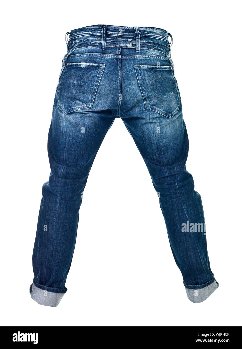 Old worn out jeans Cut Out Stock Images & Pictures - Alamy