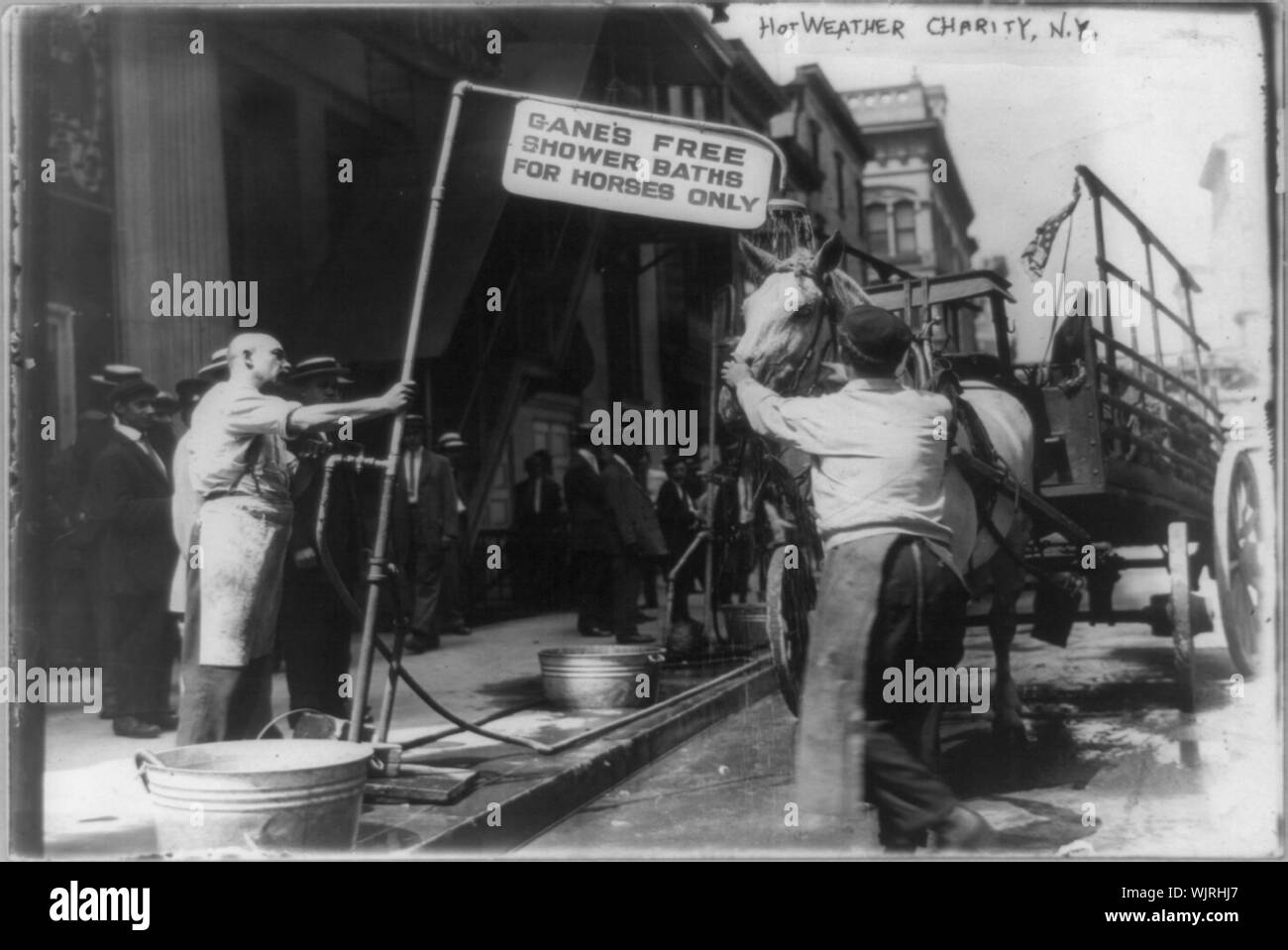 Hot weather relief Black and White Stock Photos & Images - Alamy