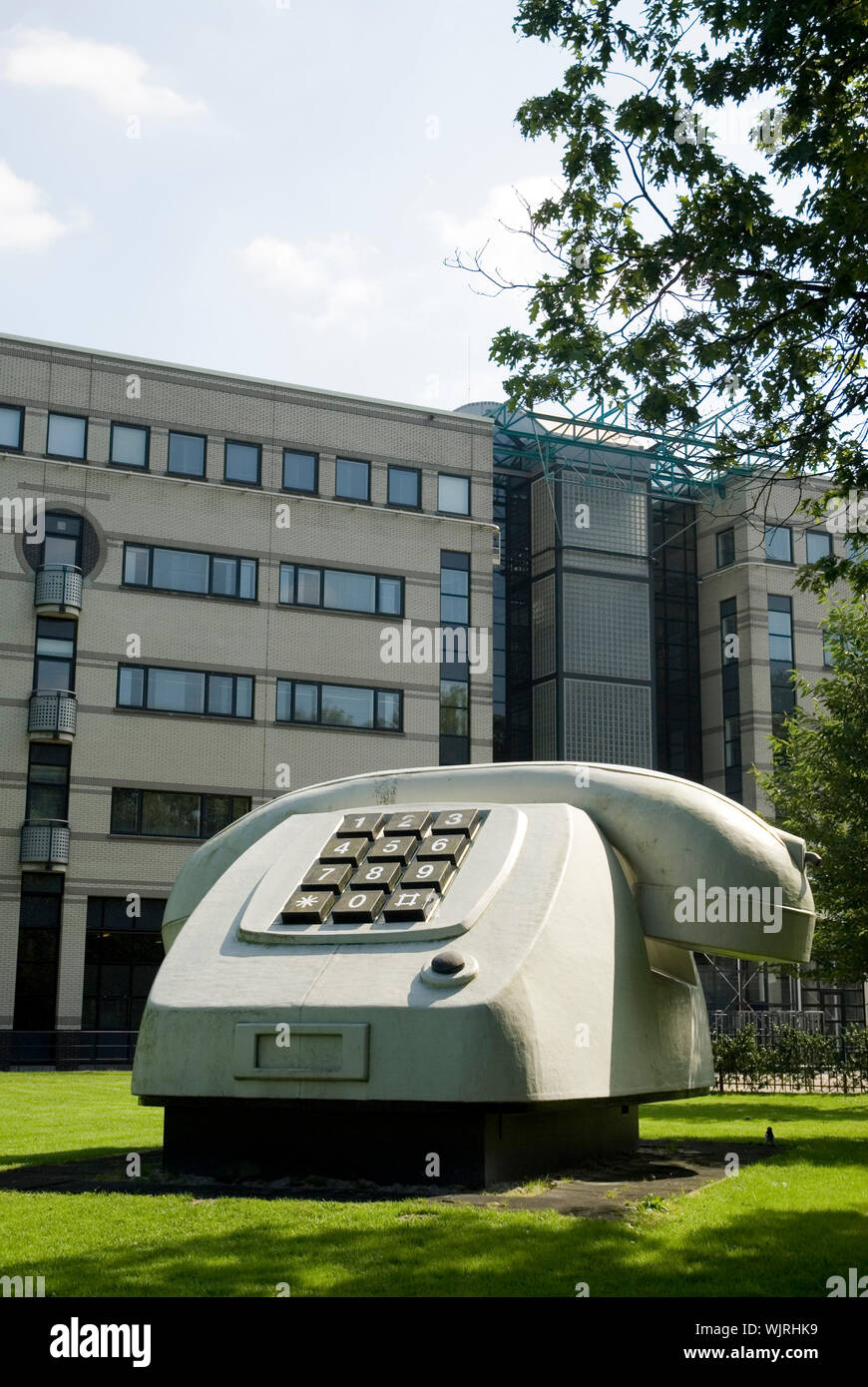 very big old-fashionated telephone Stock Photo - Alamy