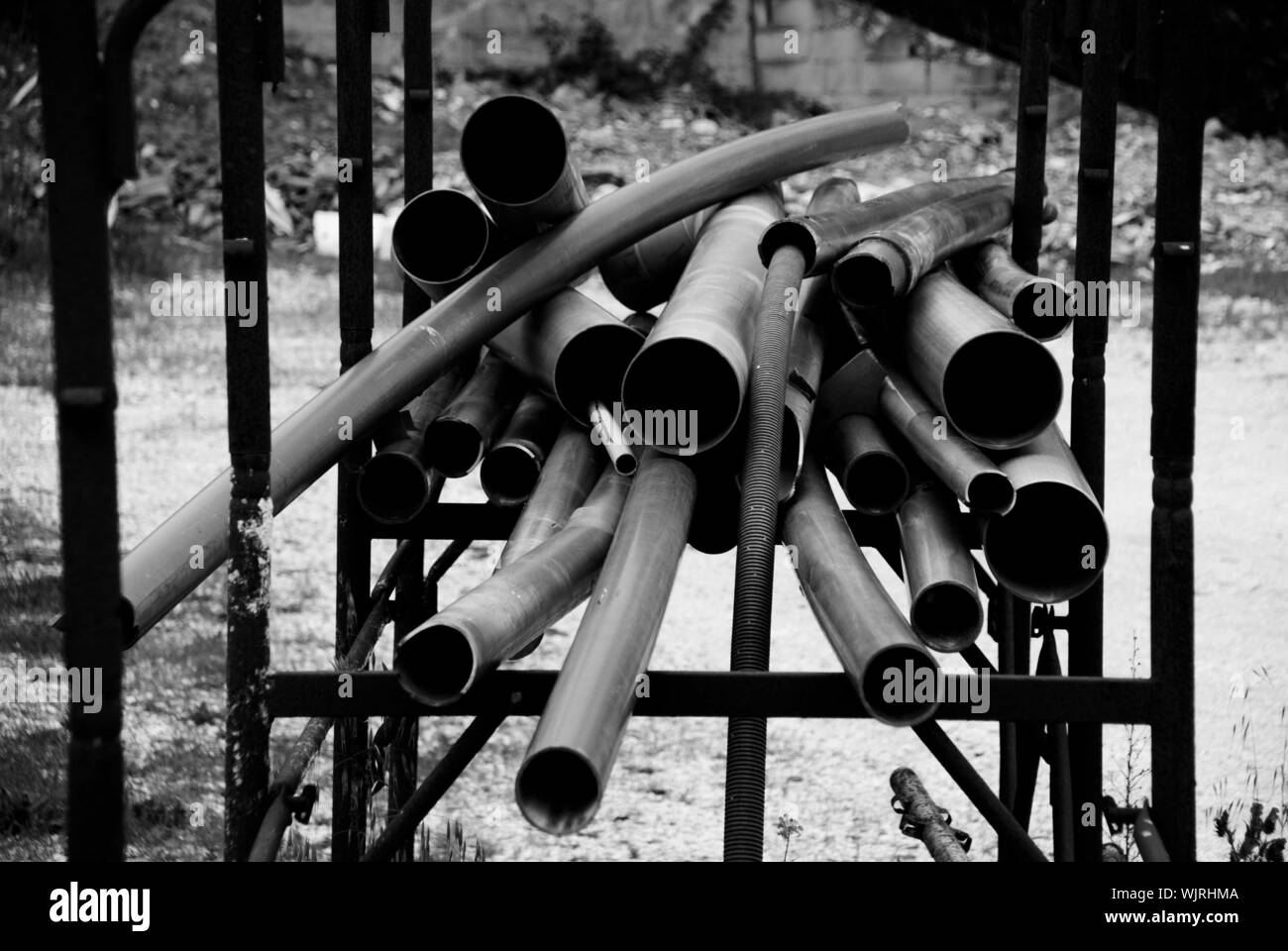 Pipe rack hi-res stock photography and images - Alamy