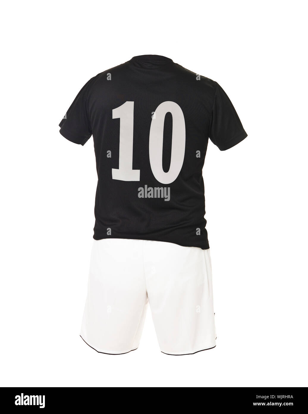 Football shirt with number 10 isolated on white background Stock Photo ...