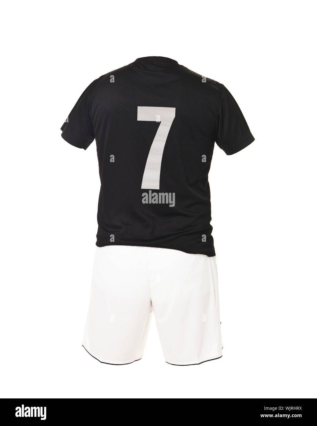 Football shirt with number 7 isolated on white background Stock Photo ...