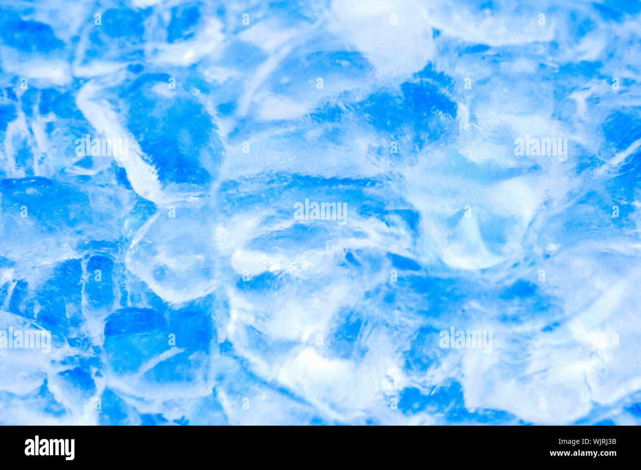 salt, ice and blue water Stock Photo - Alamy