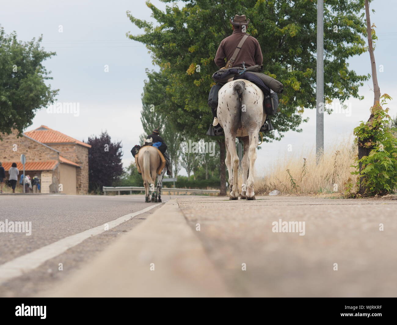 Men riding horses day hi-res stock photography and images - Alamy