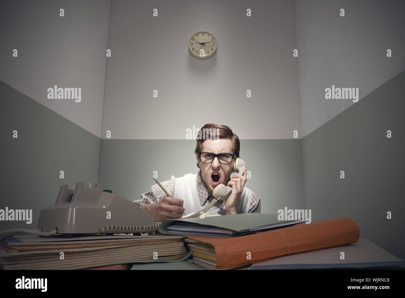 Angry Nerd High Resolution Stock Photography and Images - Alamy