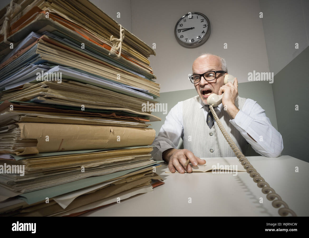 Huge stack of paperwork hi-res stock photography and images - Alamy