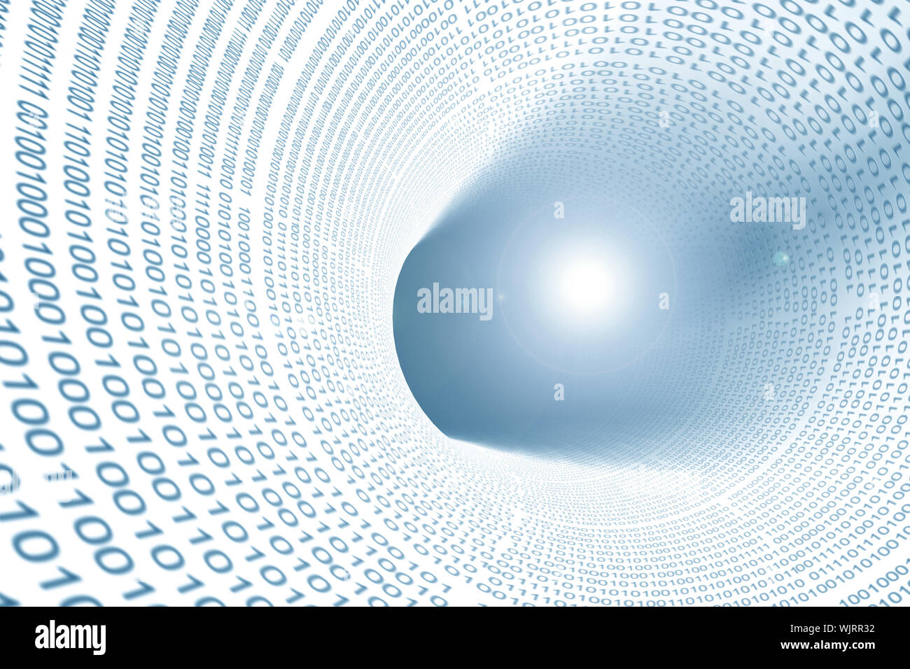 Binary code tube hi-res stock photography and images - Alamy
