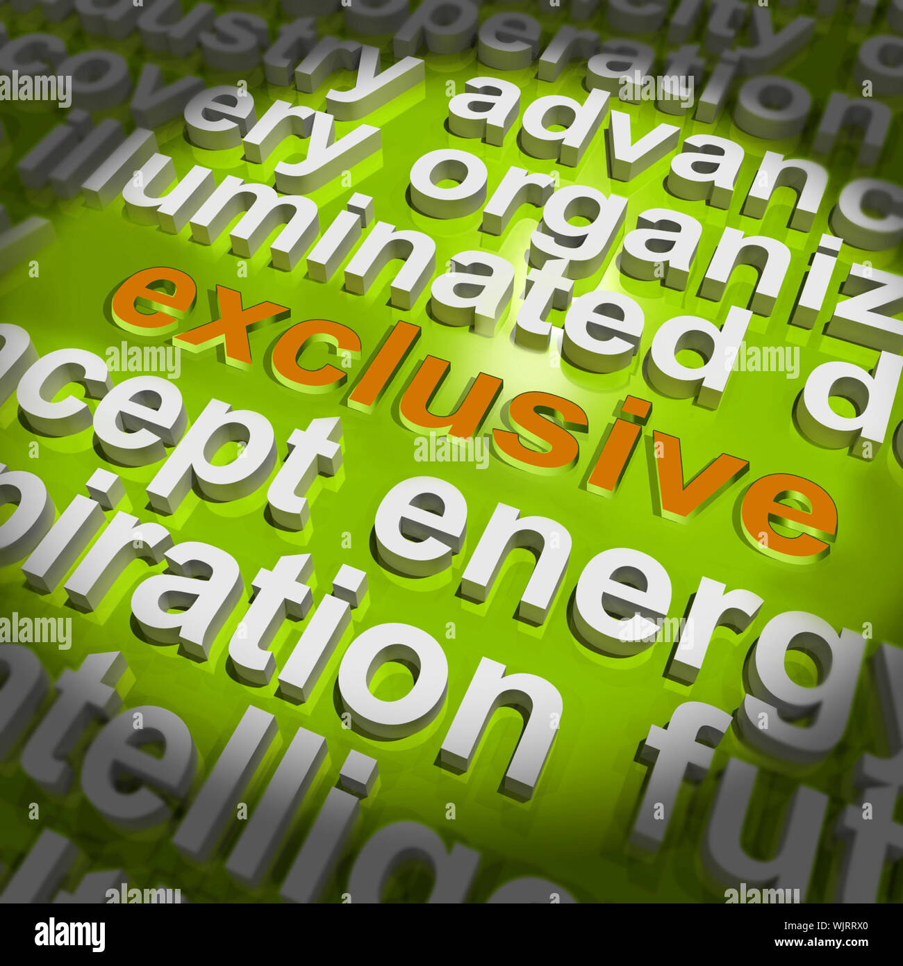 Exclusive Word Cloud Showing Limited Unique And Rare Products Stock ...