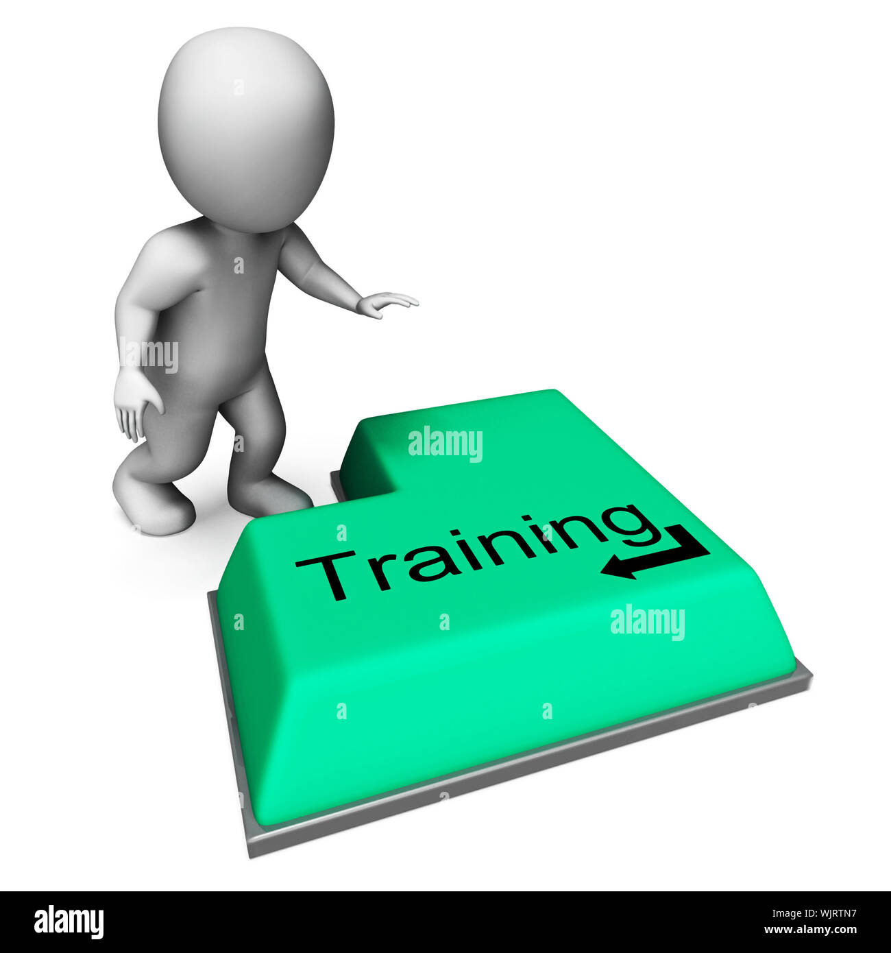 Training programme Cut Out Stock Images & Pictures - Alamy