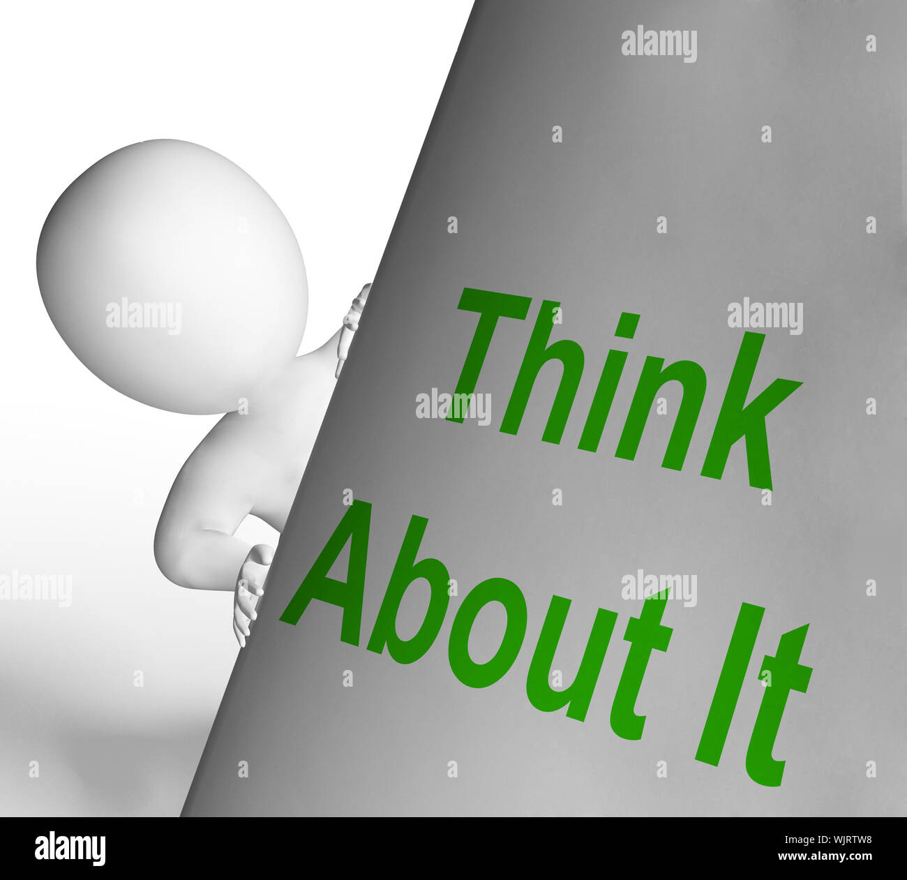 Consideration contemplating hi-res stock photography and images - Alamy