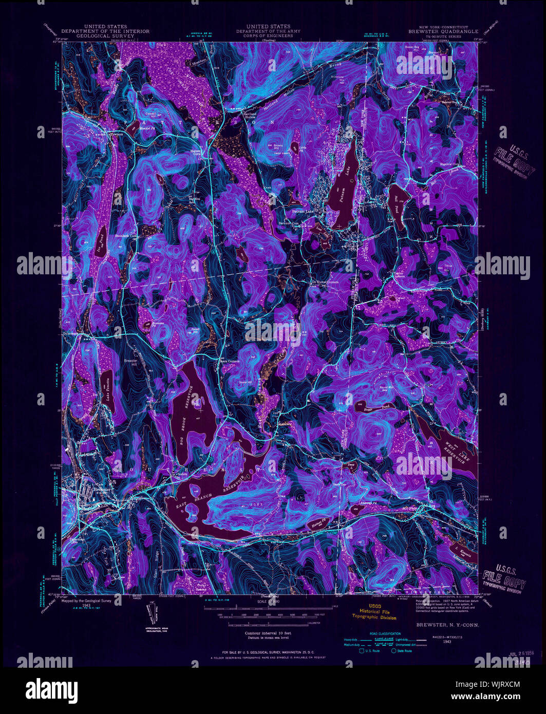 New York NY Brewster 123003 1943 31680 Inverted Restoration Stock Photo ...