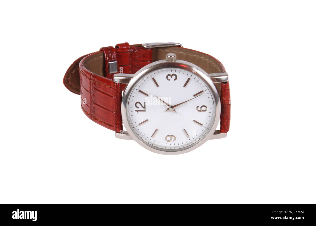 a wrist watch isolated on white background Stock Photo - Alamy