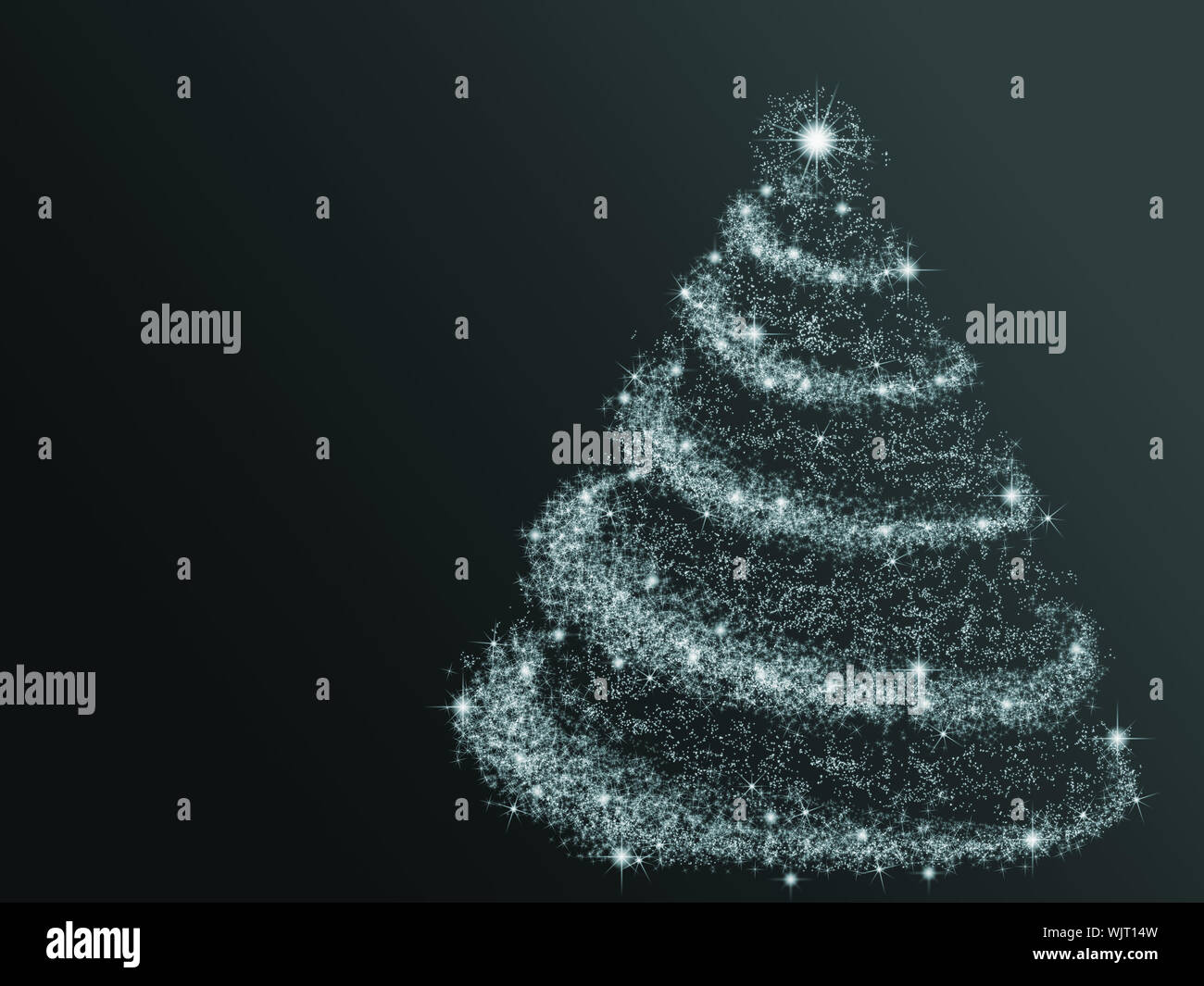 christmas tree on abstract background Stock Photo - Alamy