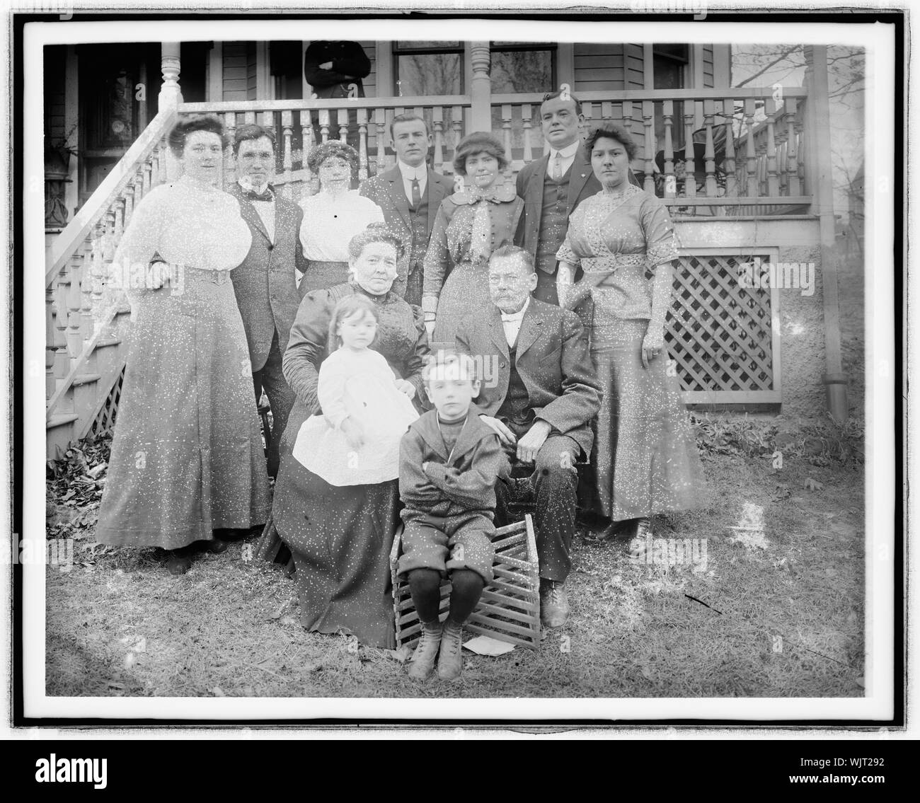 Houck family group Stock Photo - Alamy