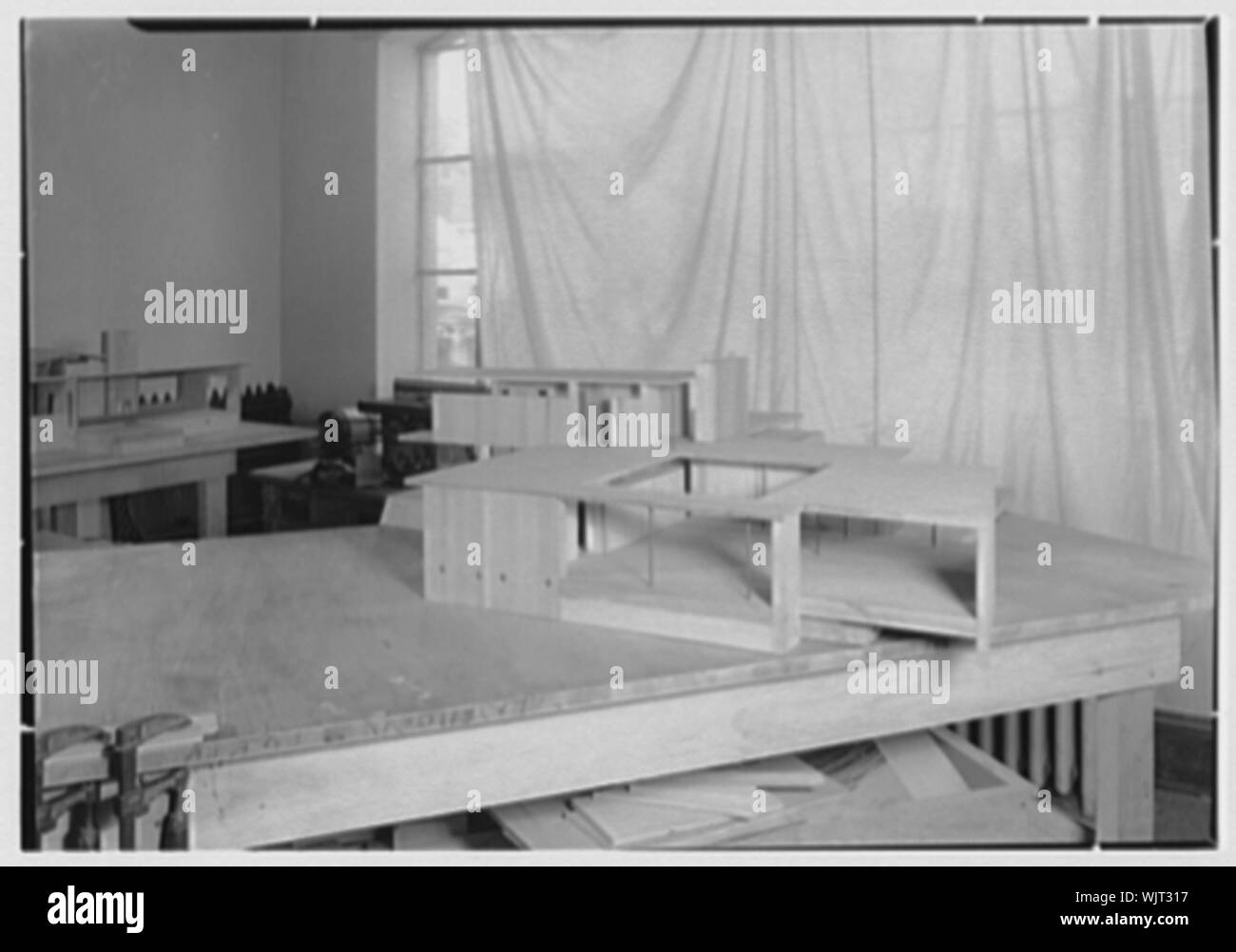 House & Garden models Stock Photo - Alamy