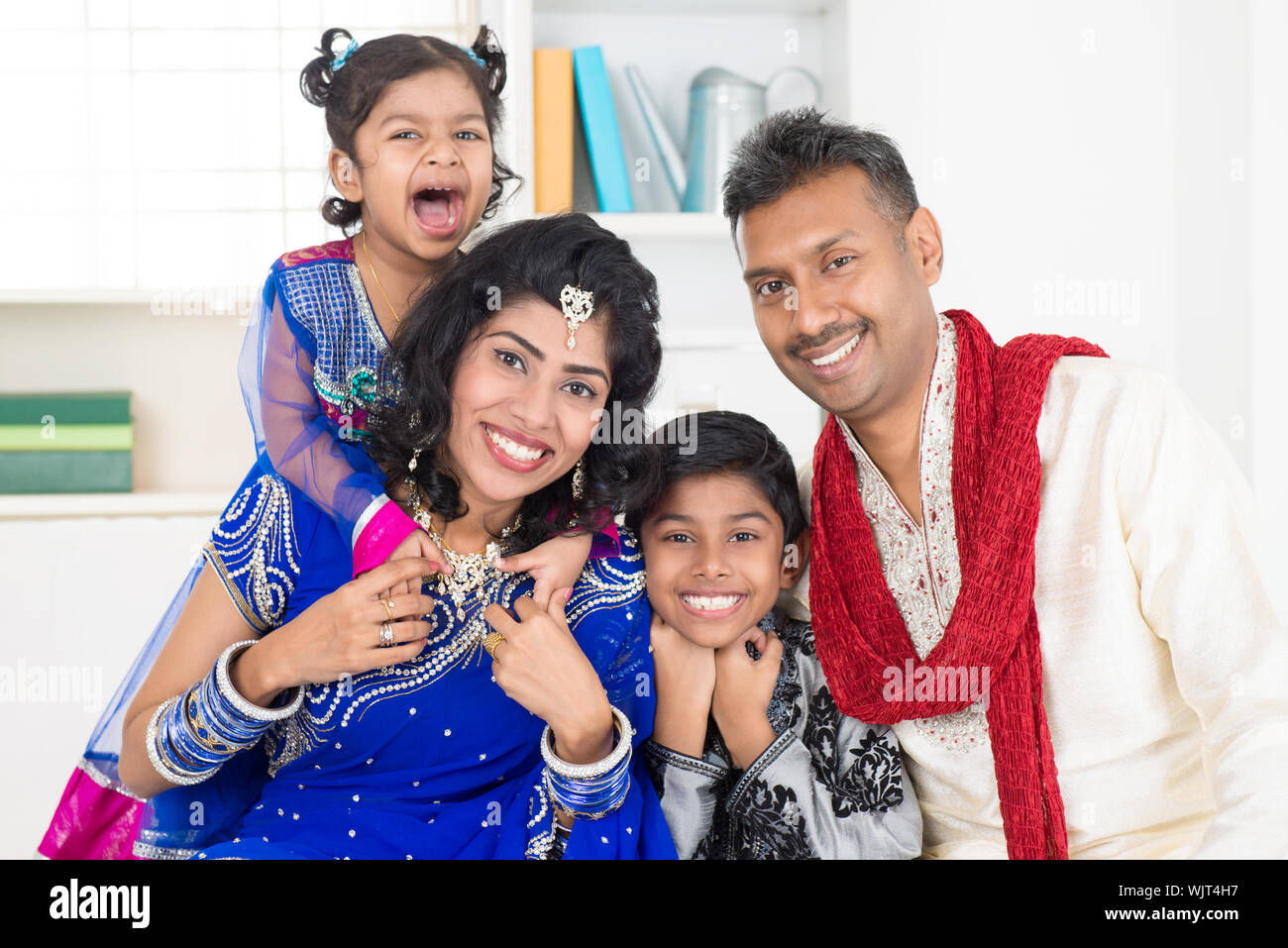 Traditional Indian Family