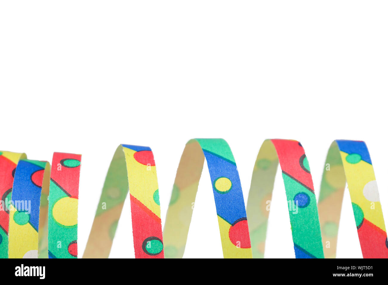 White streamer hi-res stock photography and images - Alamy