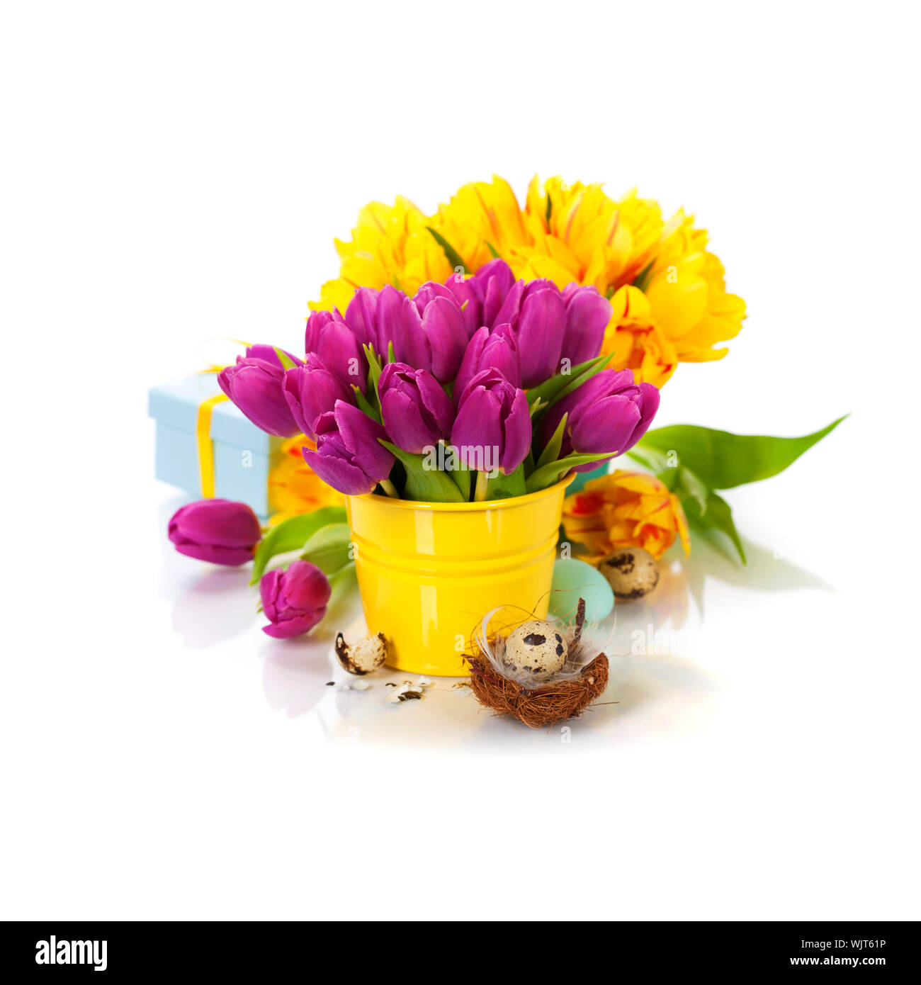Spring festive layout Cut Out Stock Images & Pictures - Alamy