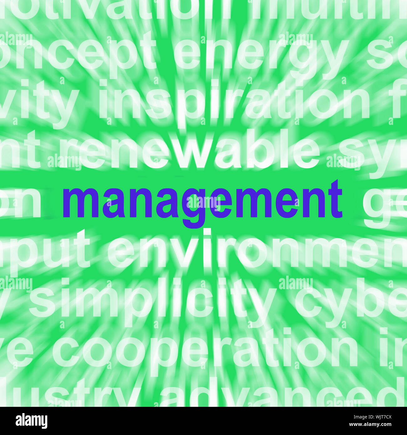 Management word showing authority administration hi-res stock ...