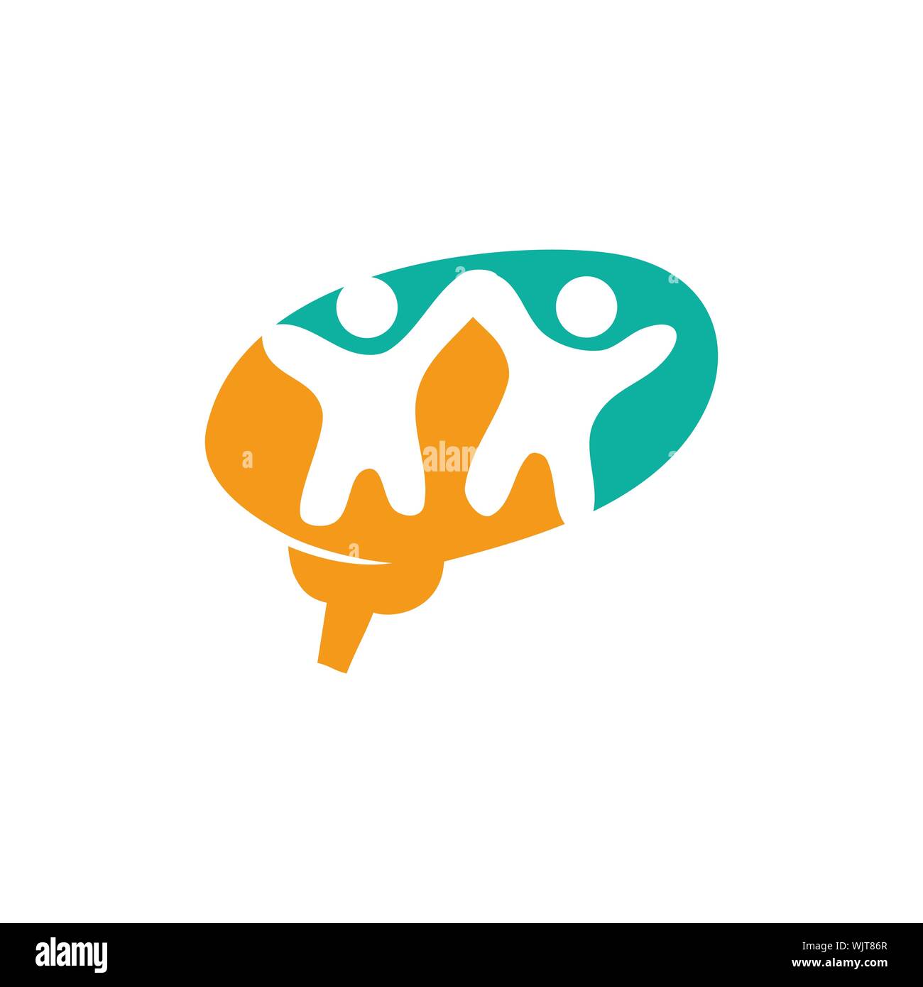 Commitment Teamwork Together Business Logo Illustration Vector Stock ...