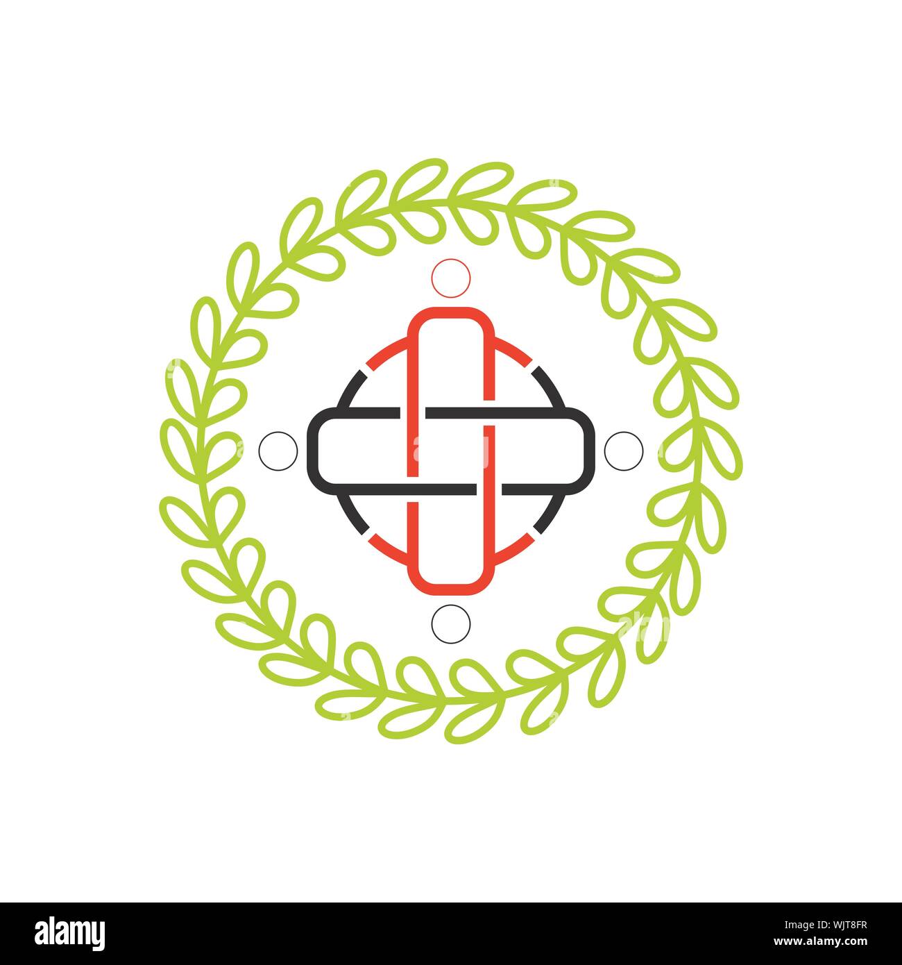 Commitment Teamwork Together Business Logo Illustration Vector Stock ...