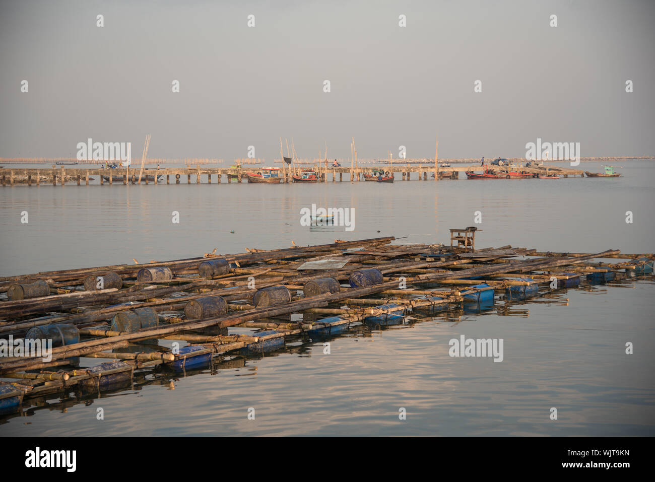 Wooden diving platform hi-res stock photography and images - Alamy