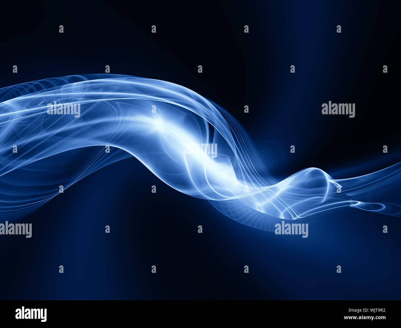 Fractal Wave series. Creative arrangement of fractal sine waves and ...