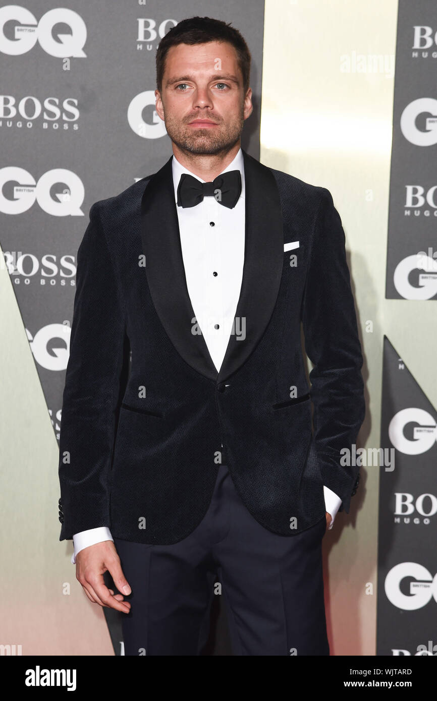 Sebastian Stan arriving at the GQ Men of the Year Awards 2019 in ...