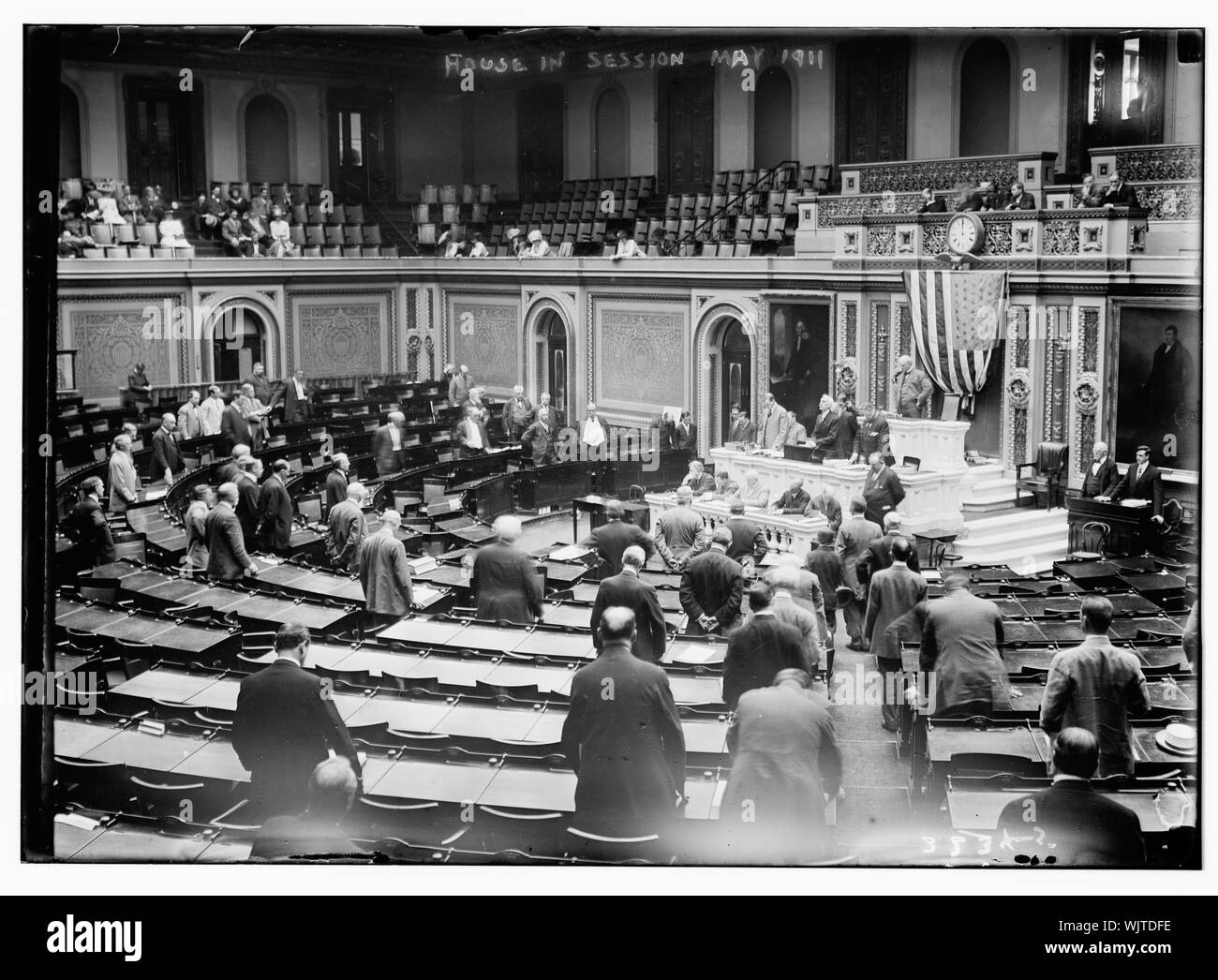 House in session. May 1911 Stock Photo - Alamy
