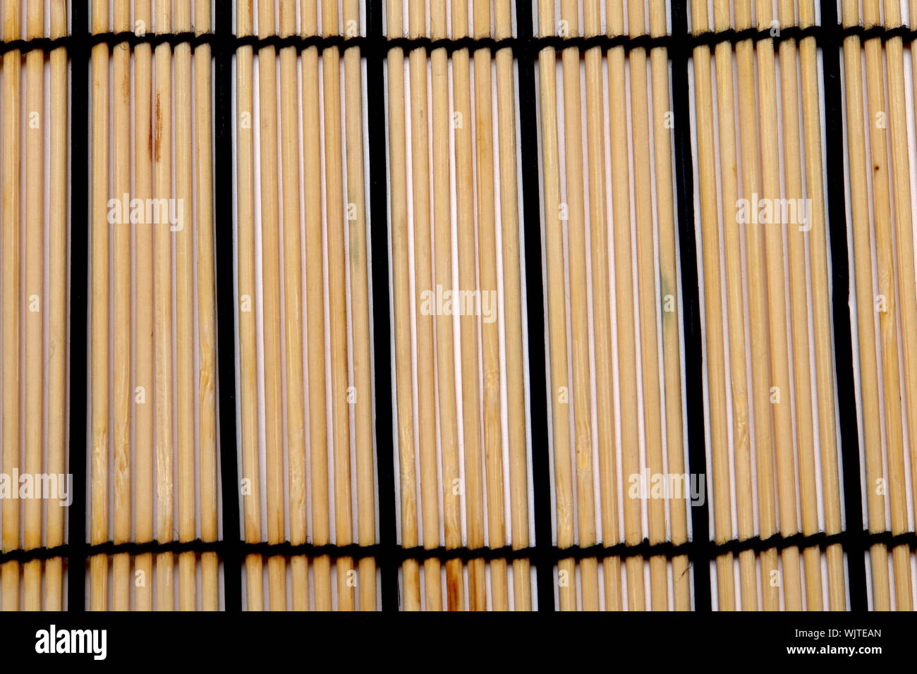 Wooden bamboo background horizontal with lines Stock Photo - Alamy