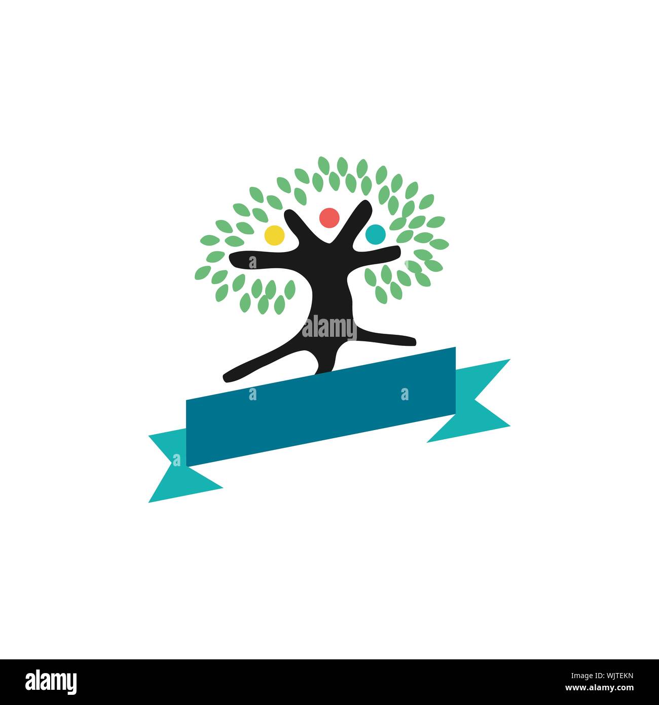 Commitment Teamwork Together Business Logo Illustration Vector Stock ...