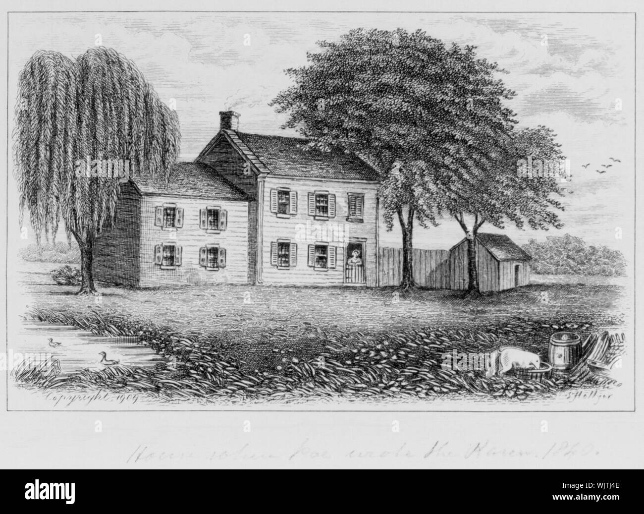 Poe house hi-res stock photography and images - Alamy