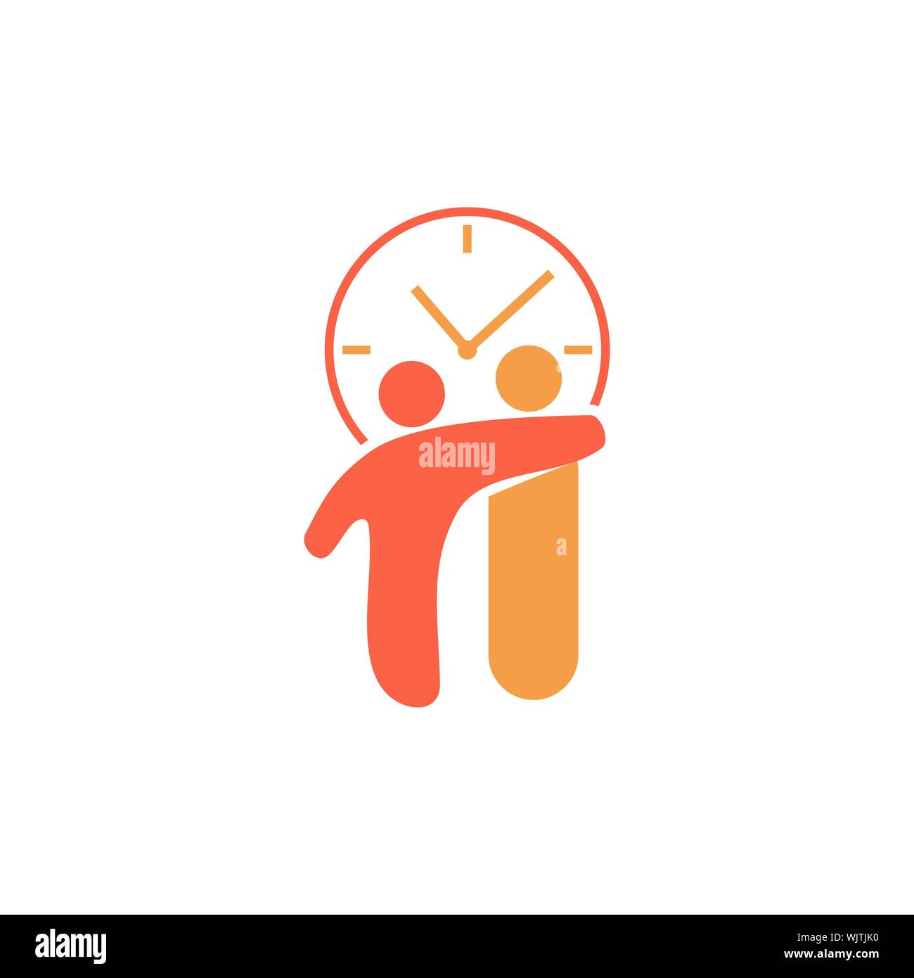 Commitment Teamwork Together Business Logo Illustration Vector Stock ...