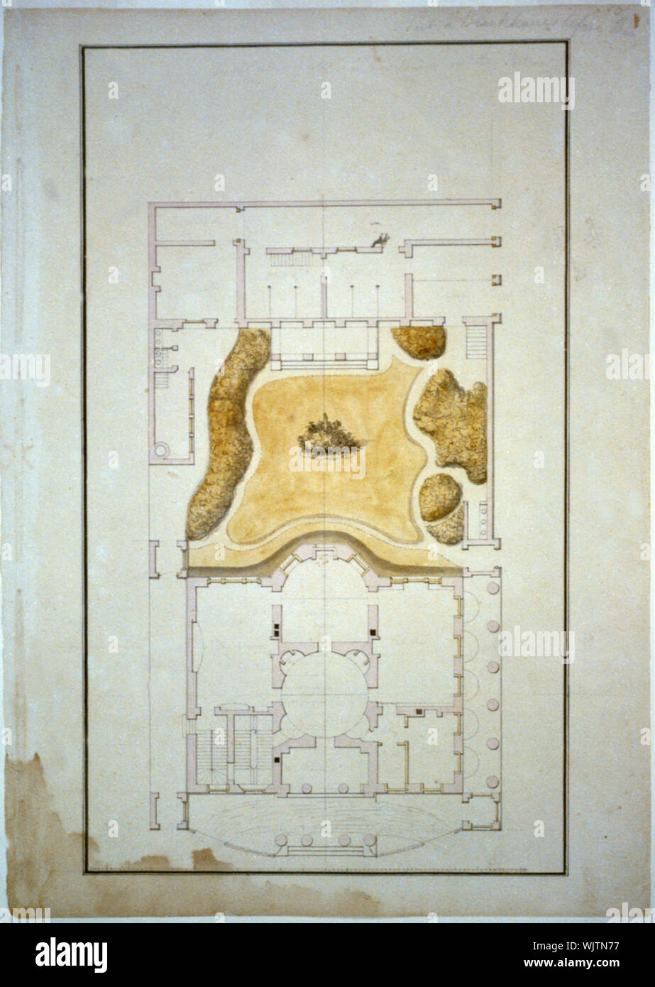 Houses and a church (Buildings Erected or Proposed to be Built in ...