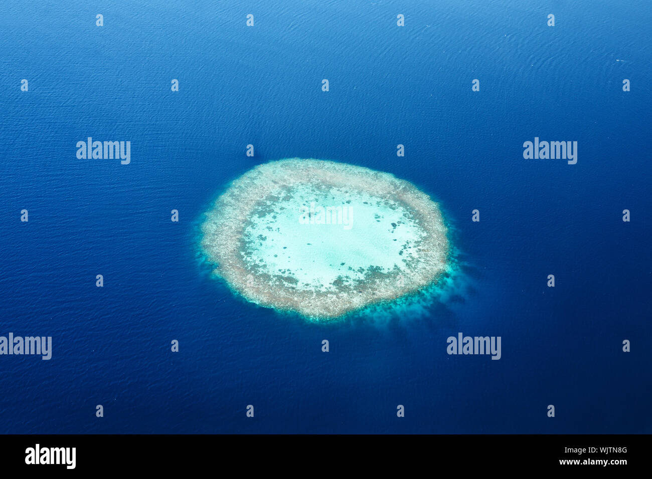 Group of atolls and islands in Maldives from aerial view Stock Photo ...