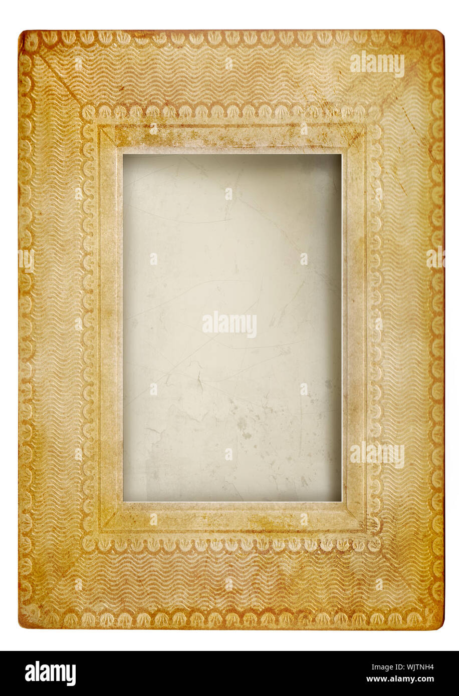 White vintage image borders Cut Out Stock Images & Pictures - Alamy