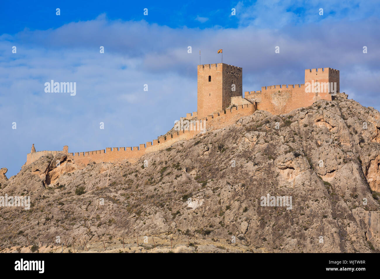 Sax castle spain hi-res stock photography and images - Alamy