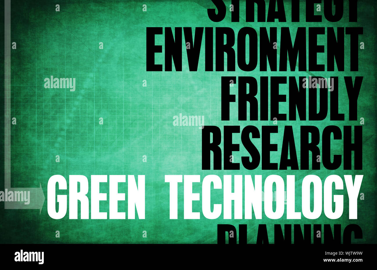 Green Technology Core Principles as a Concept Stock Photo - Alamy
