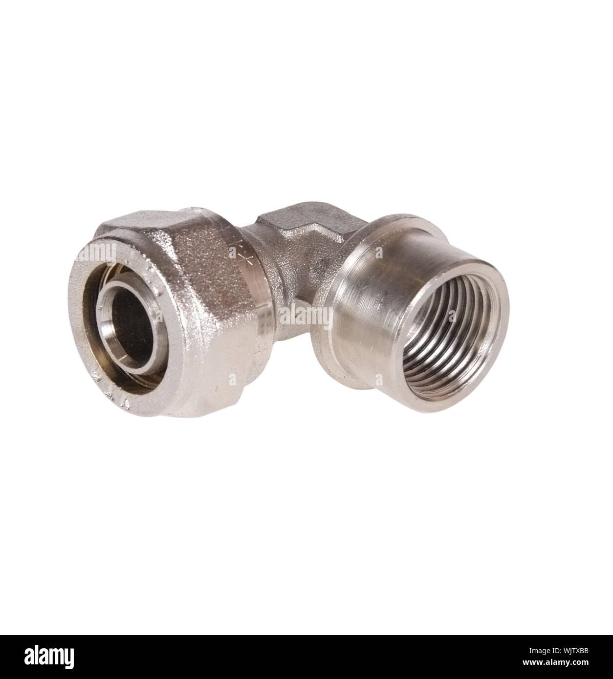 fitting isolated on white background Stock Photo - Alamy